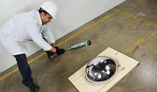 DuraVision Convex Mirrors vs. Fast Balls, Baseball Bats, Heavy ...